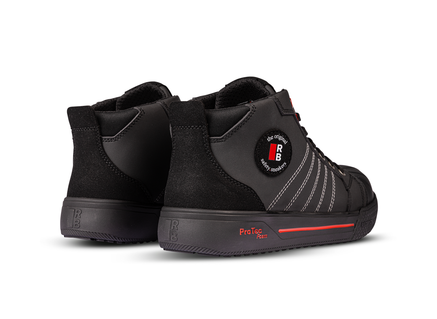 Redbrick Champ High S3S - met kruipneus en ProTec zool | Redbrick Safety Sneakers - NL