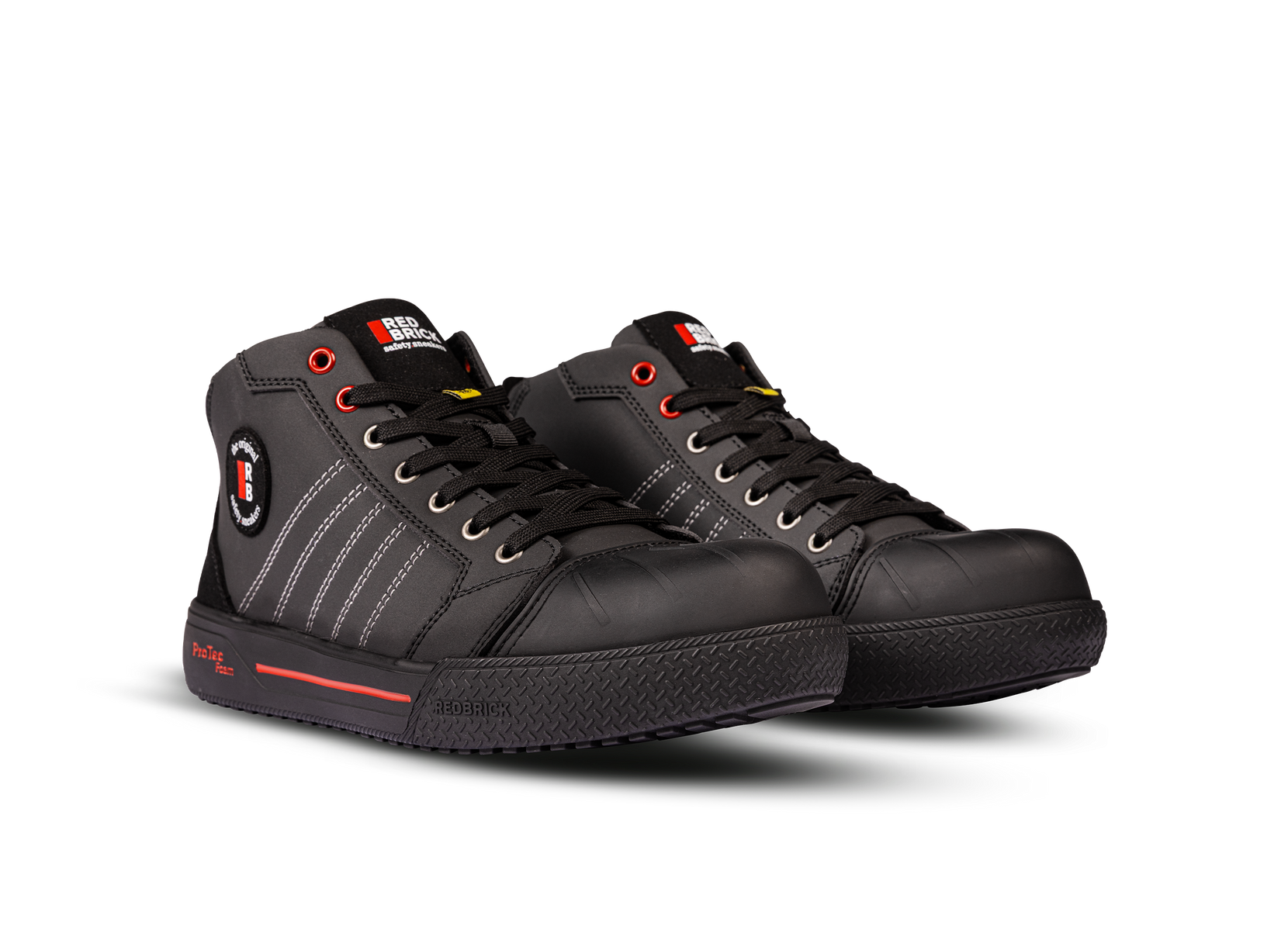 Redbrick Champ High S3S - met kruipneus en ProTec zool | Redbrick Safety Sneakers - NL